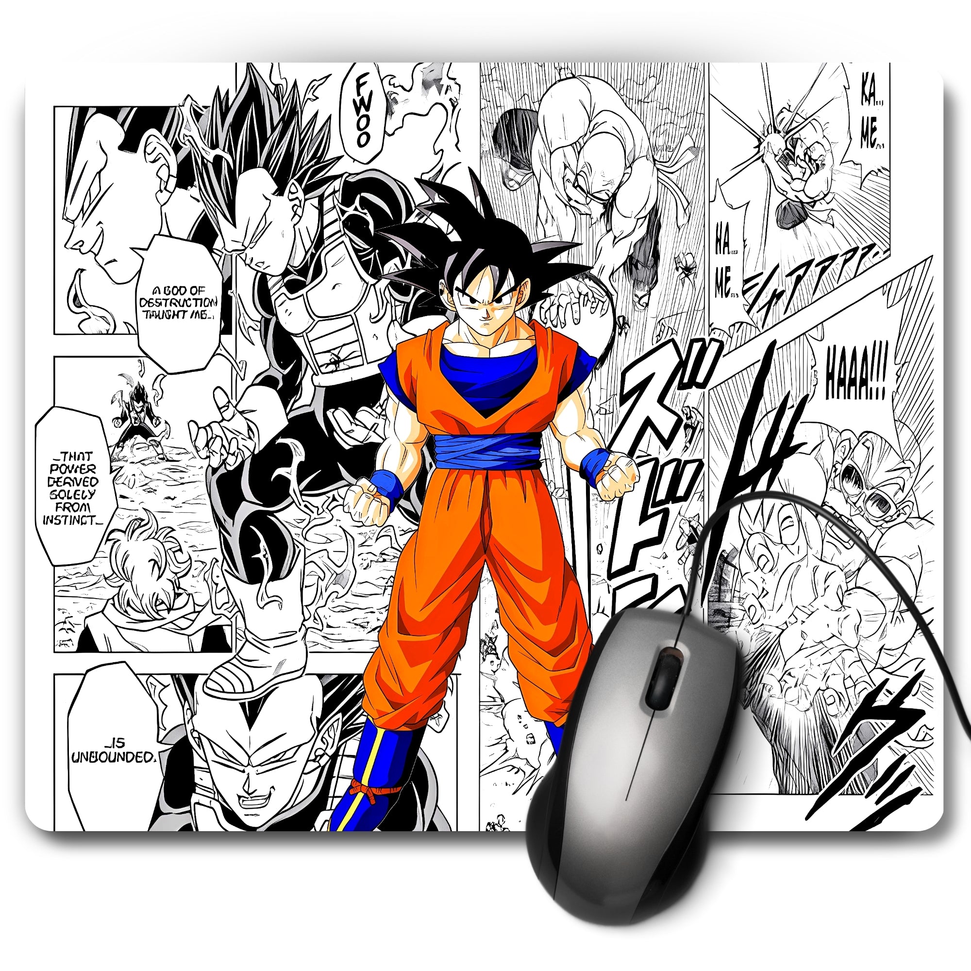 Goku – Ultra Power Mouse Pad – Pawsome Creations