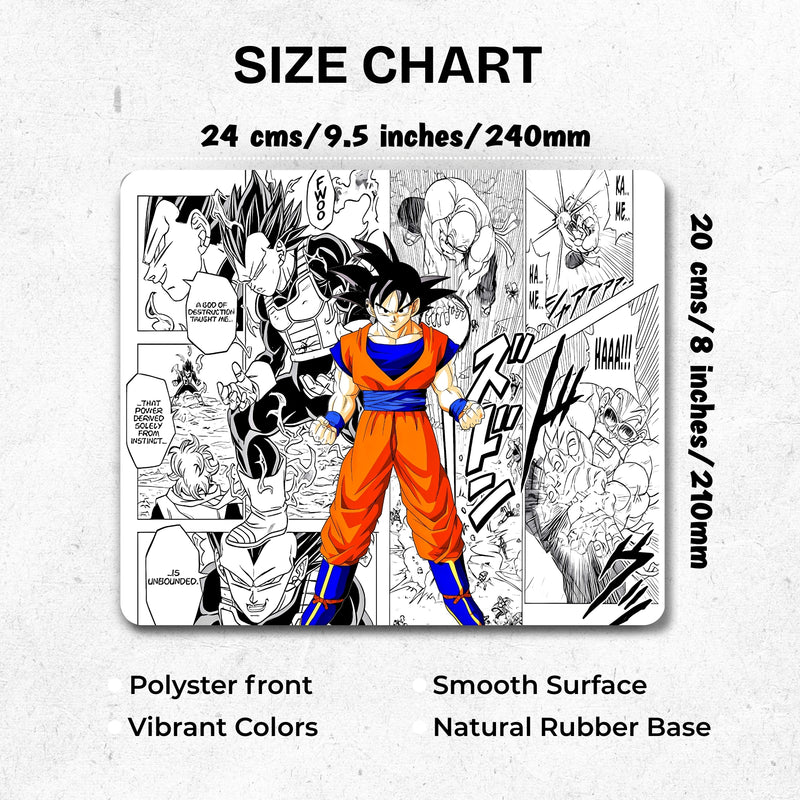 Goku – Ultra Power Mouse Pad – Pawsome Creations