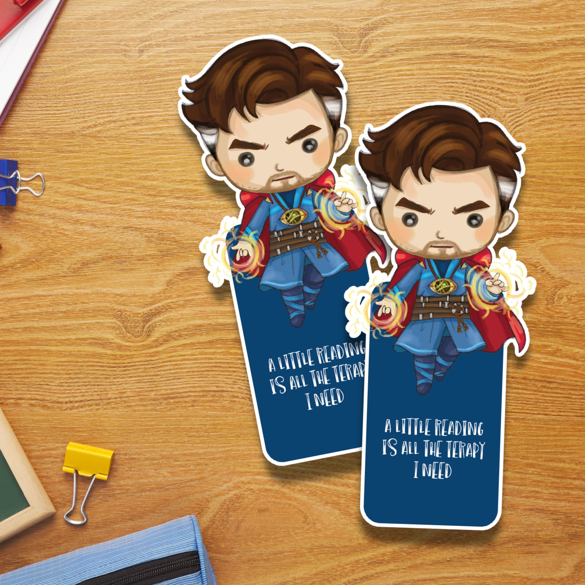 Dr. Strange Laminated Bookmark – Pawsome Creations