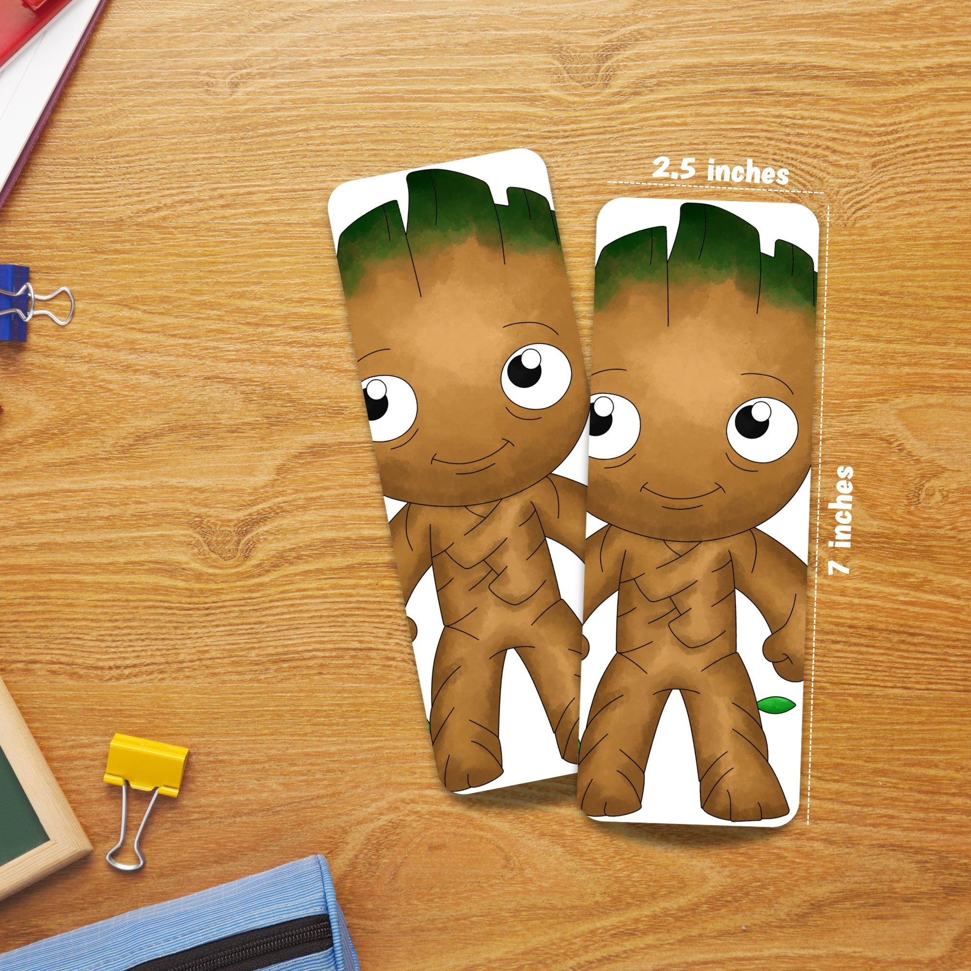 Groot Laminated Bookmark – Pawsome Creations