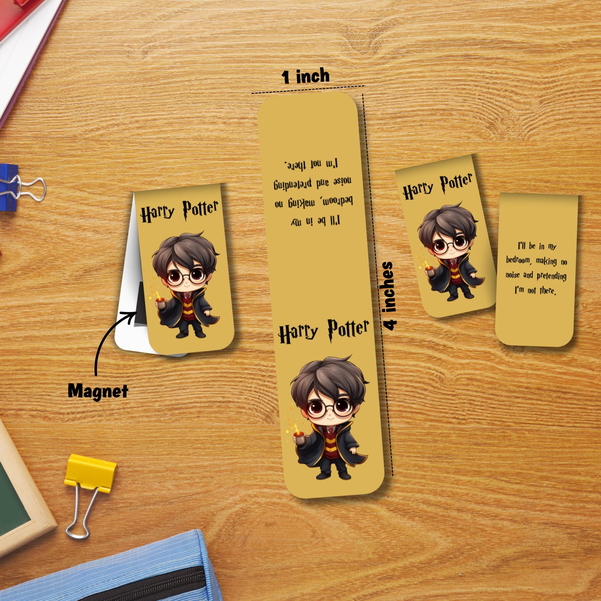 Harry Potter Magnetic Bookmark – Pawsome Creations