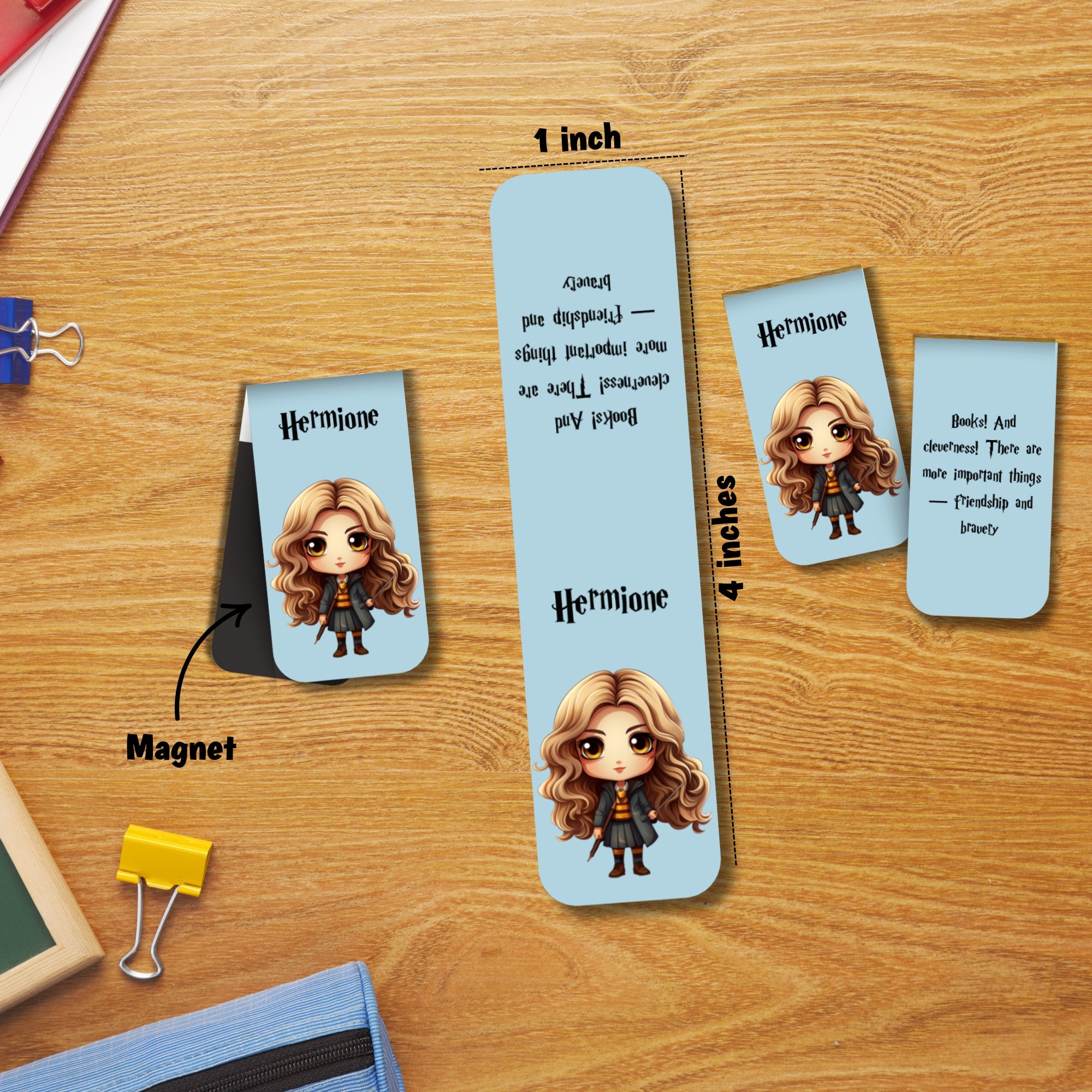 Hermione Magnetic Bookmark – Pawsome Creations